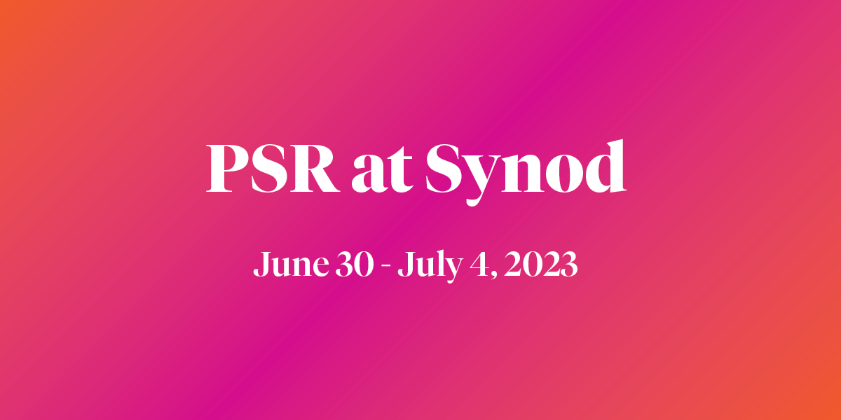 Register for the PSR Alumnx and Friends Luncheon at UCC General Synod ...